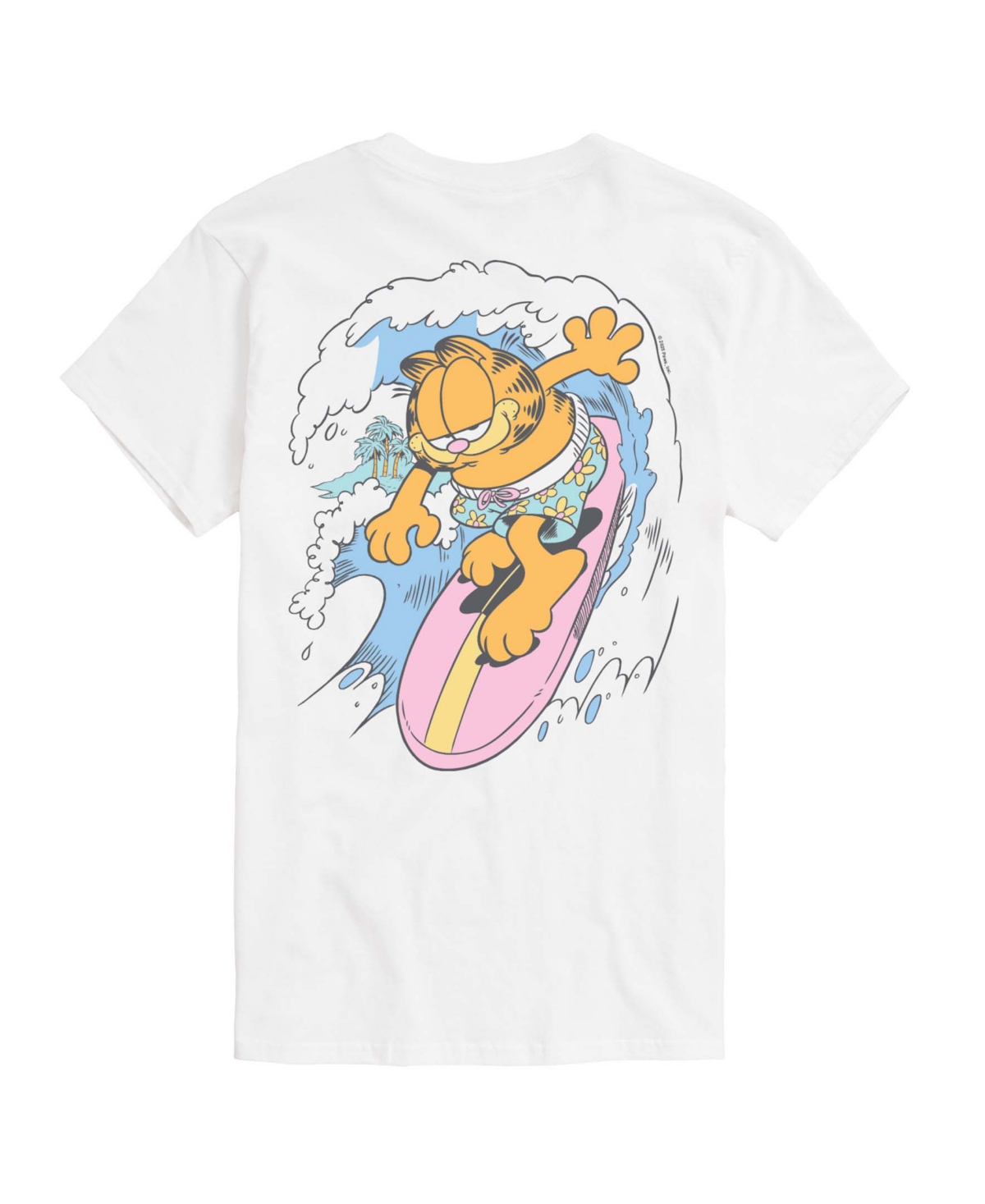 Click here for Airwaves Mens Garfield Surfing Graphic T-Shirt - W... prices
