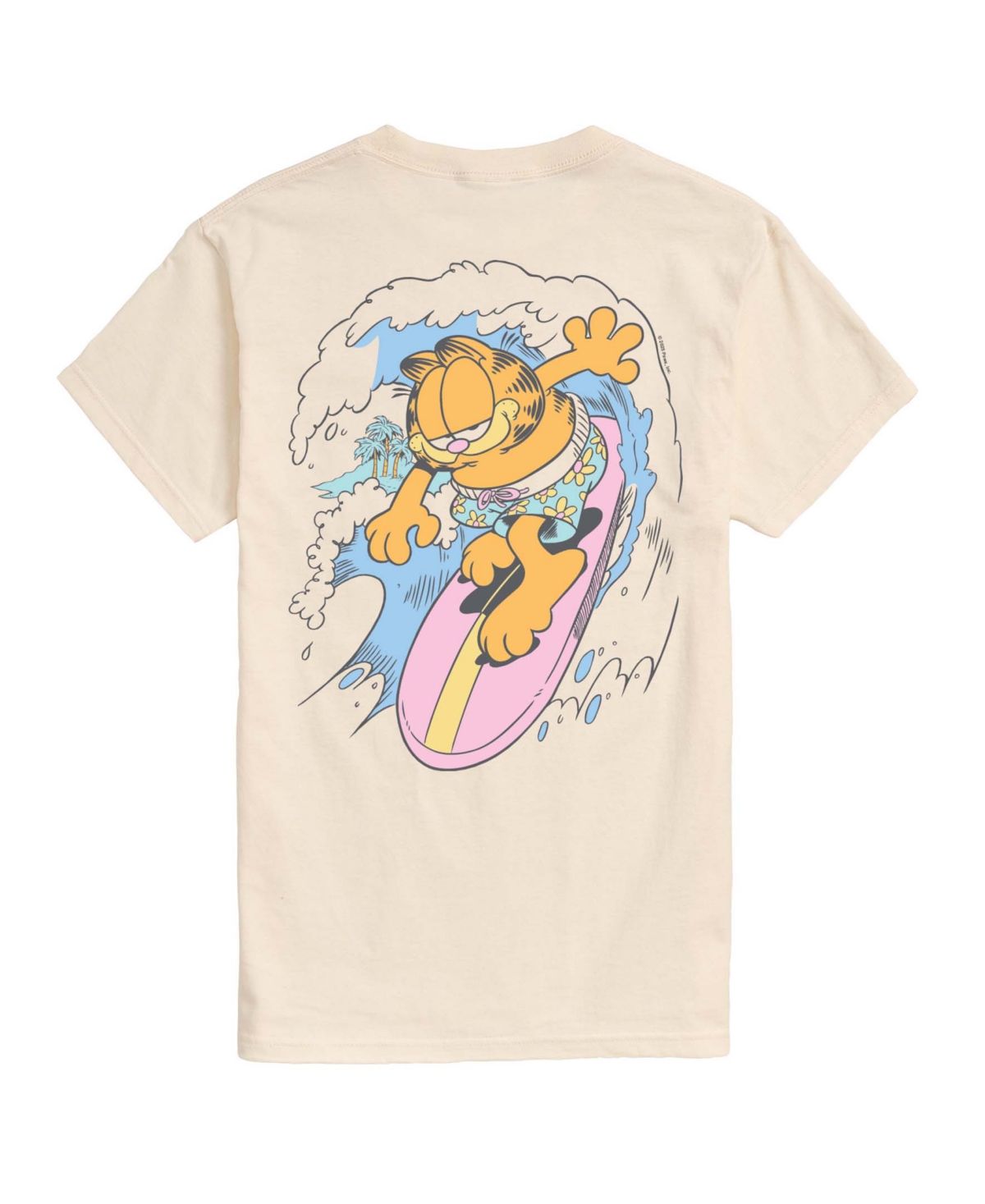 Click here for Airwaves Mens Garfield Surfing Graphic T-Shirt - C... prices