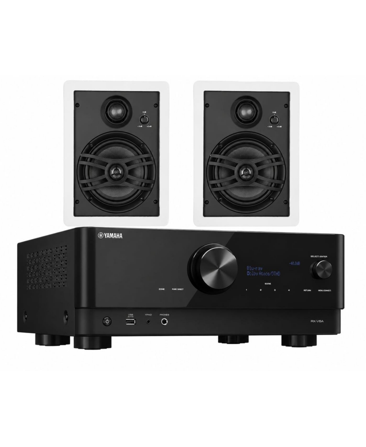 Click here for Yamaha Rx-V6A 7.2 Av Receiver with Ns-IW660 In-Wal... prices