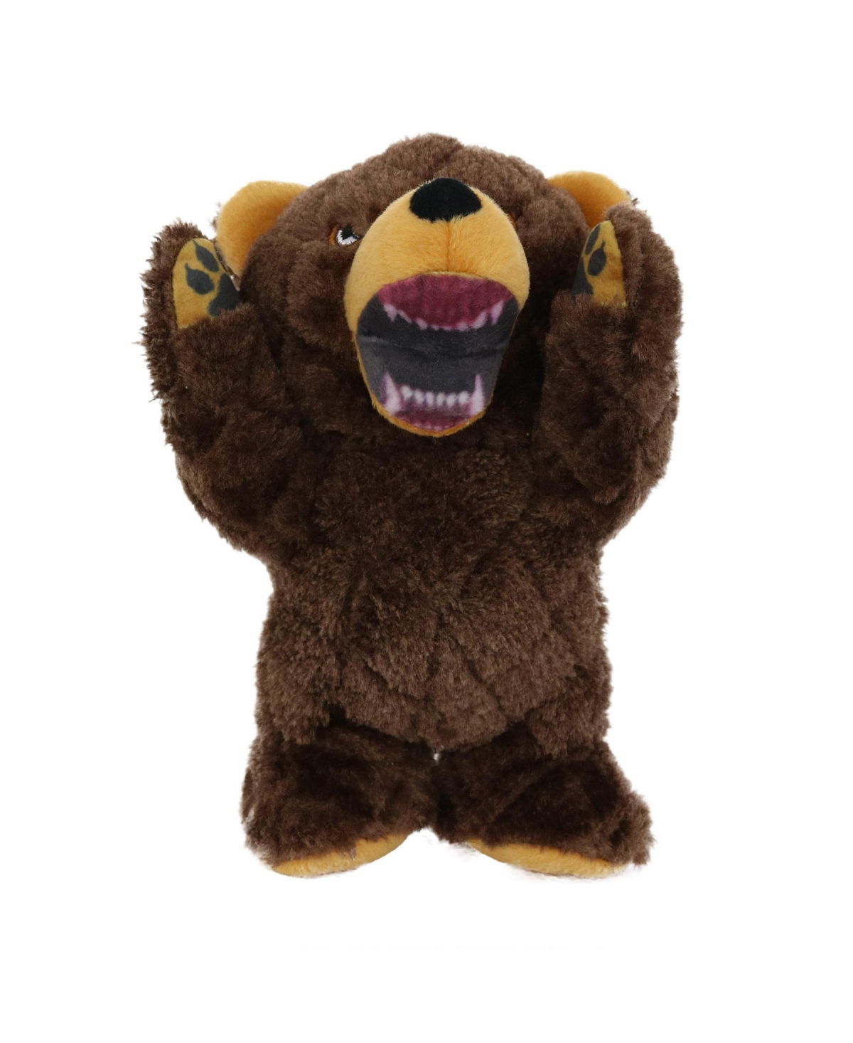 Click here for Mighty Angry Animals Bear  Durable Plush Squeaky D... prices
