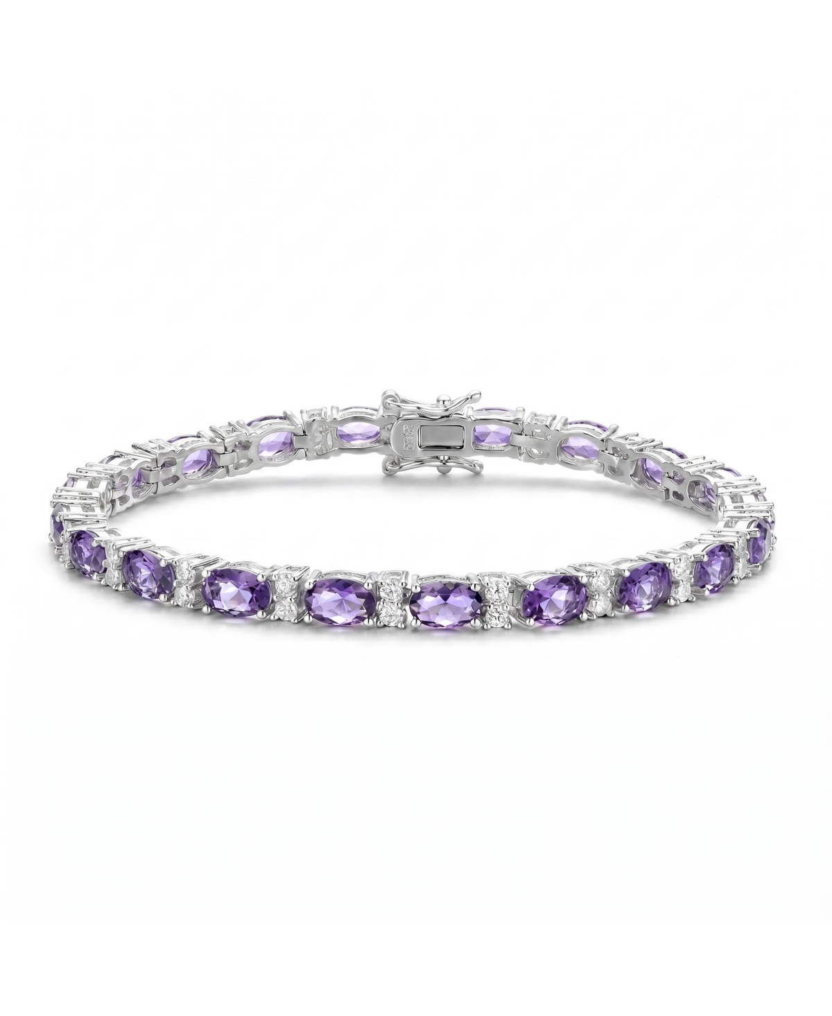 Click here for Sterling Silver with Colored Cubic Zirconia Tennis... prices