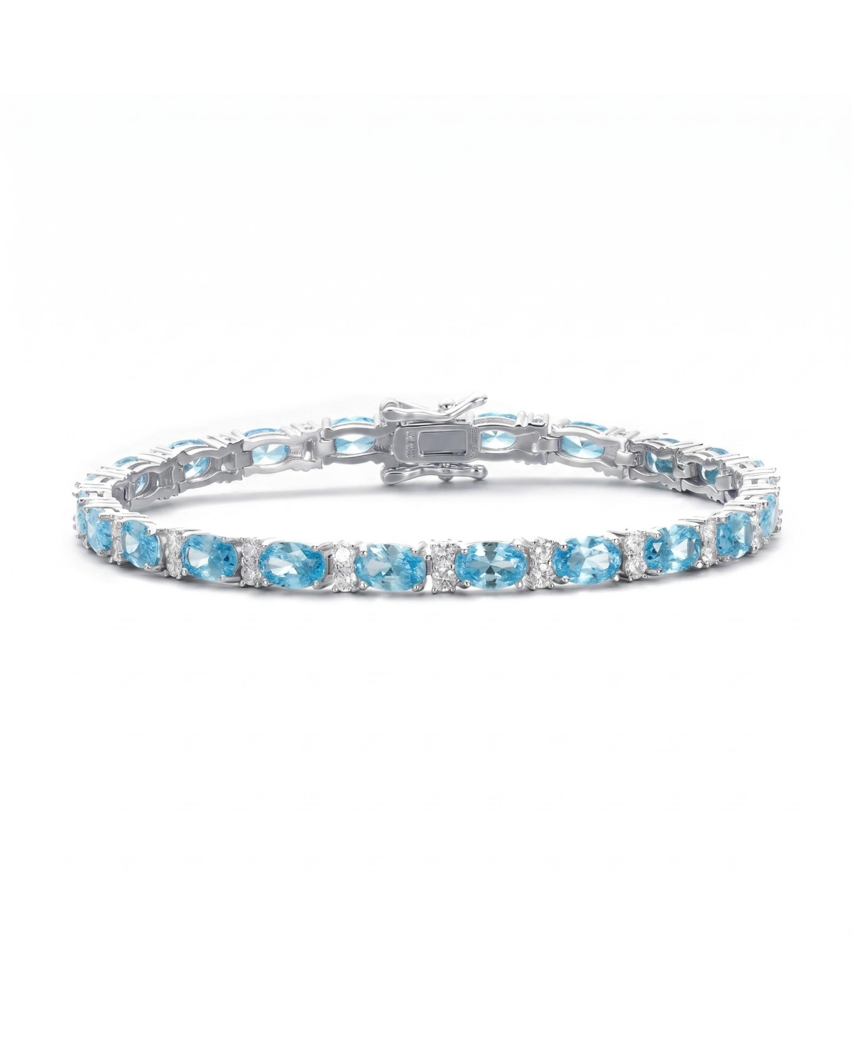 Click here for Sterling Silver with Colored Cubic Zirconia Tennis... prices