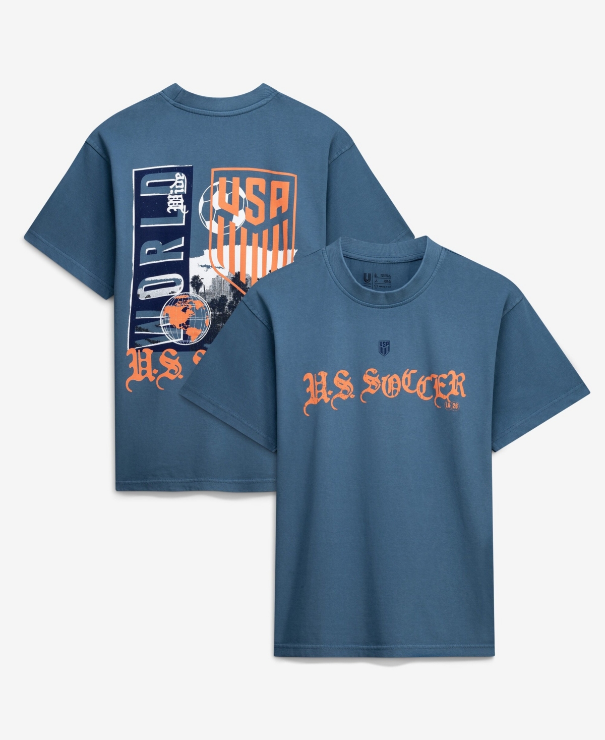 Click here for Uscape Apparel Mens and Womens Blue Host City U.s.... prices