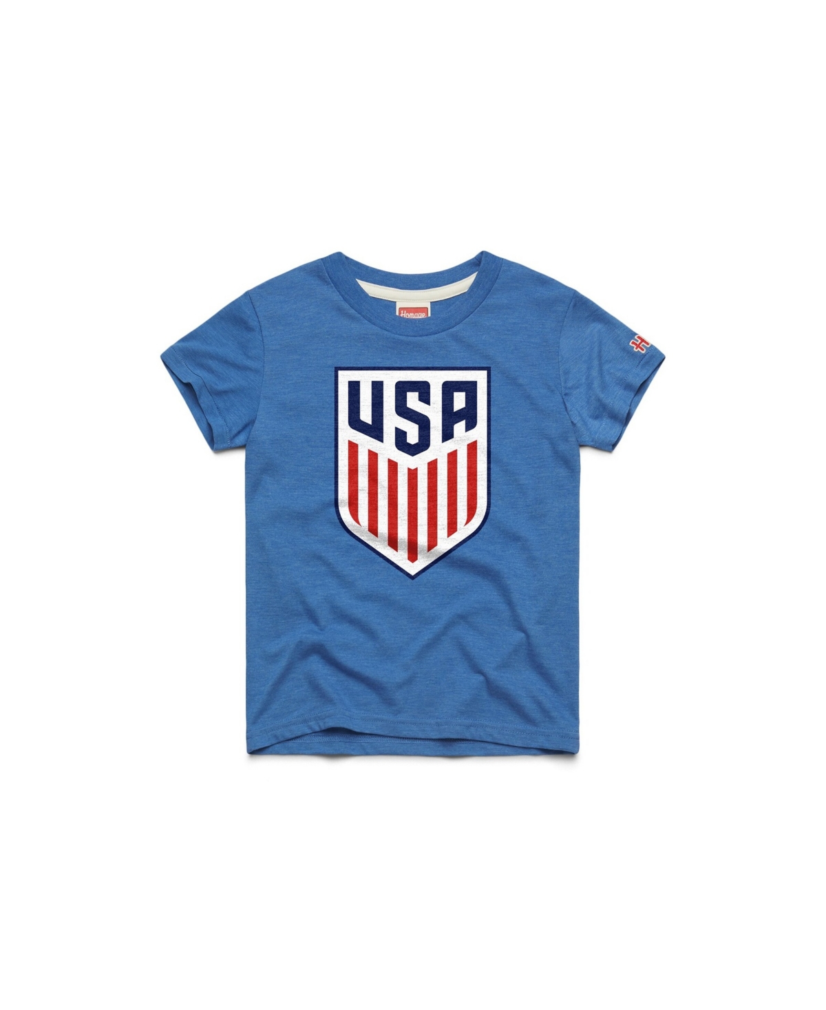 Click here for Homage Big Boys and Girls Royal Usmnt Crest Tri-Bl... prices