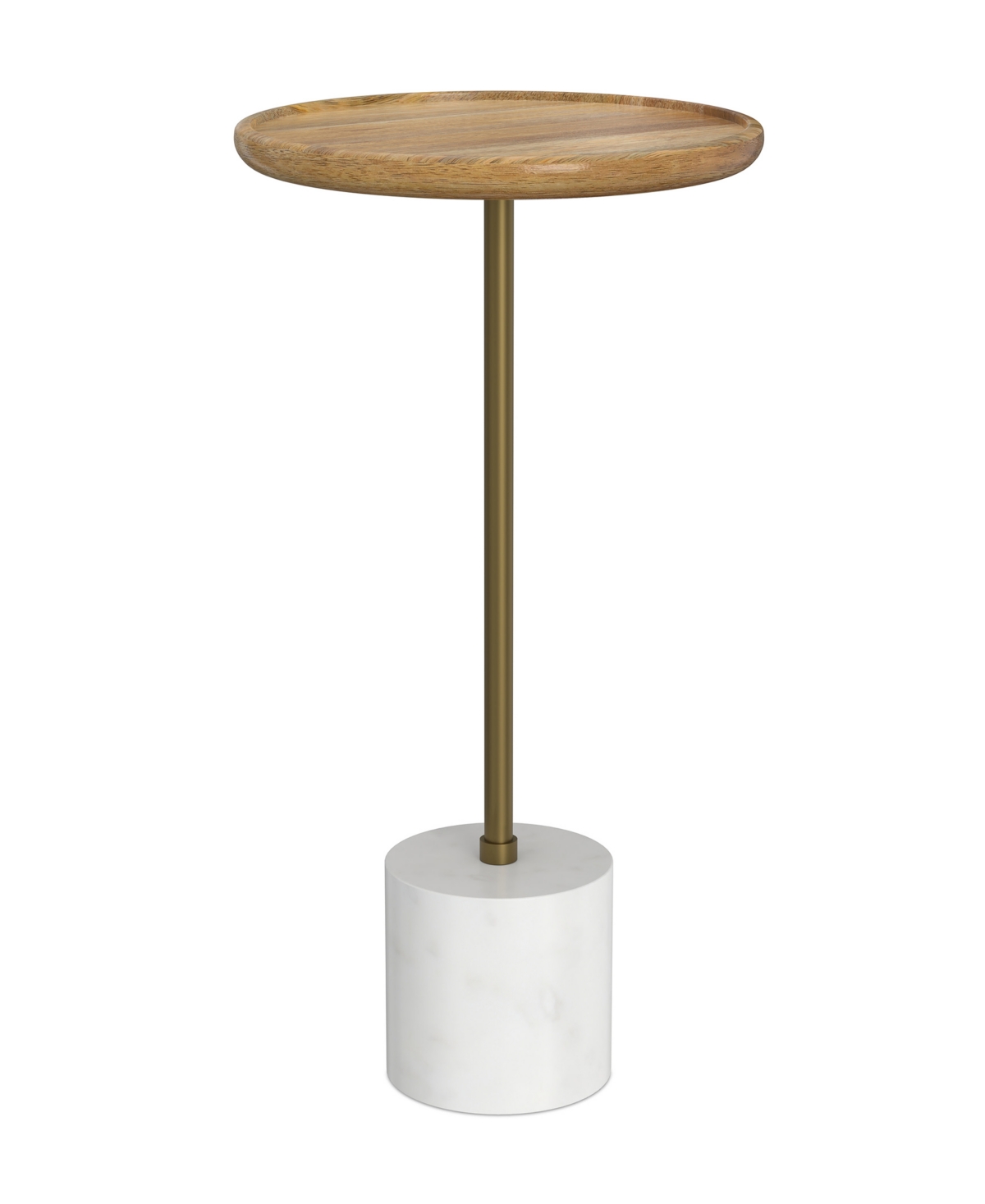 Click here for Simpli Home Turner 22.8 Wood Round Side Table - Na... prices