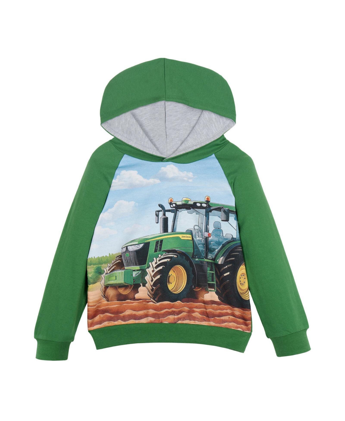 Click here for John Deere Little Boys (5-7) Fleece Hooded Sweatsh... prices
