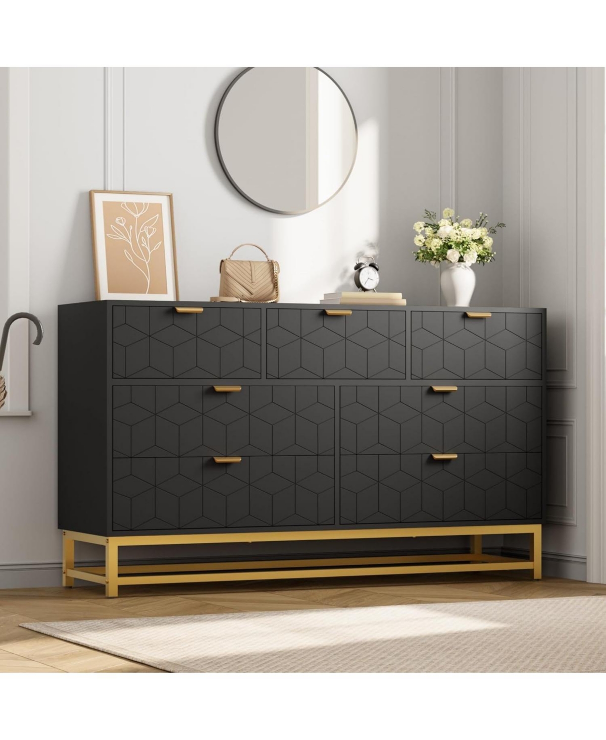 Click here for gaomon Dresser for Bedroom  53.5 Wide Dresser Orga... prices