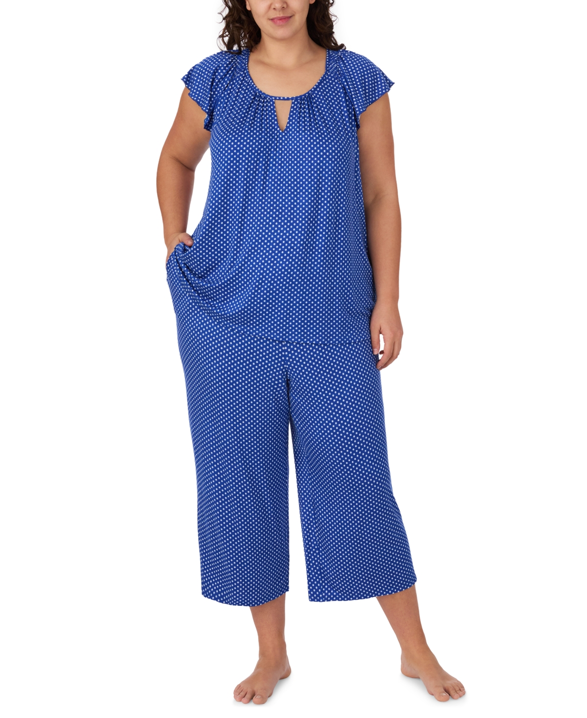Click here for Ellen Tracy Plus Size Scoop Neck Top and Cropped P... prices