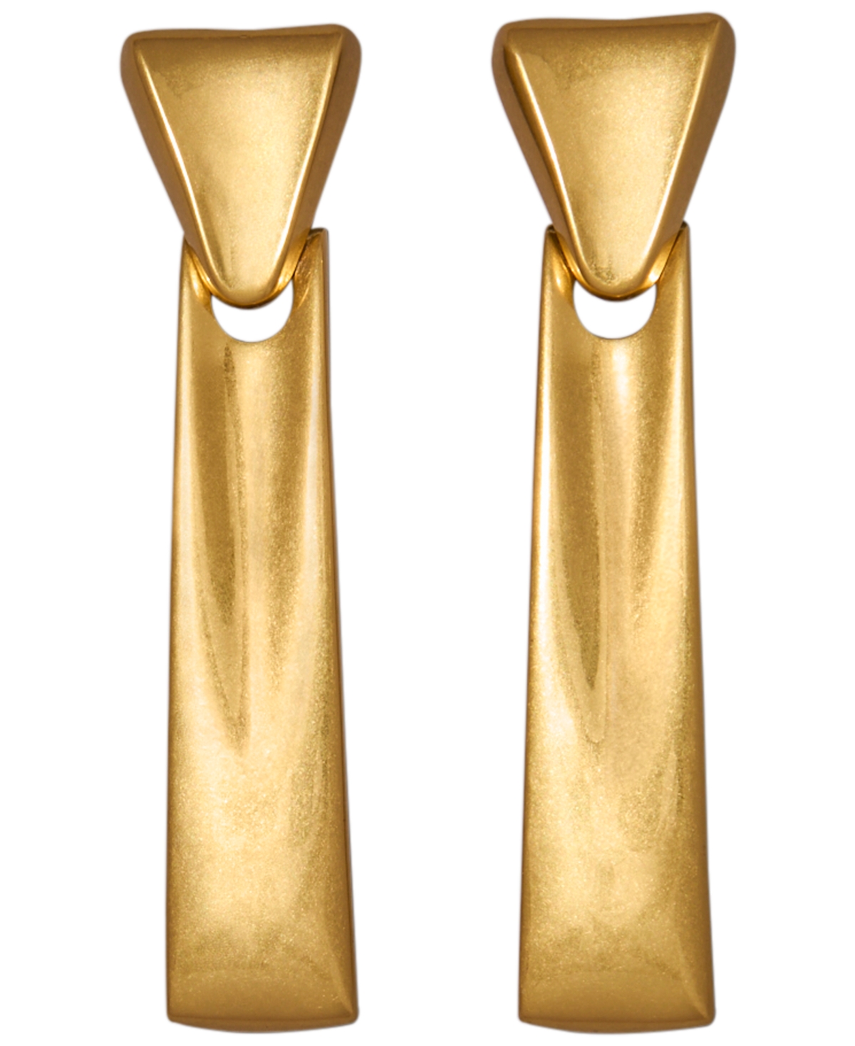 Click here for Donna Karan New York Gold-Plated Valley Linear Ear... prices