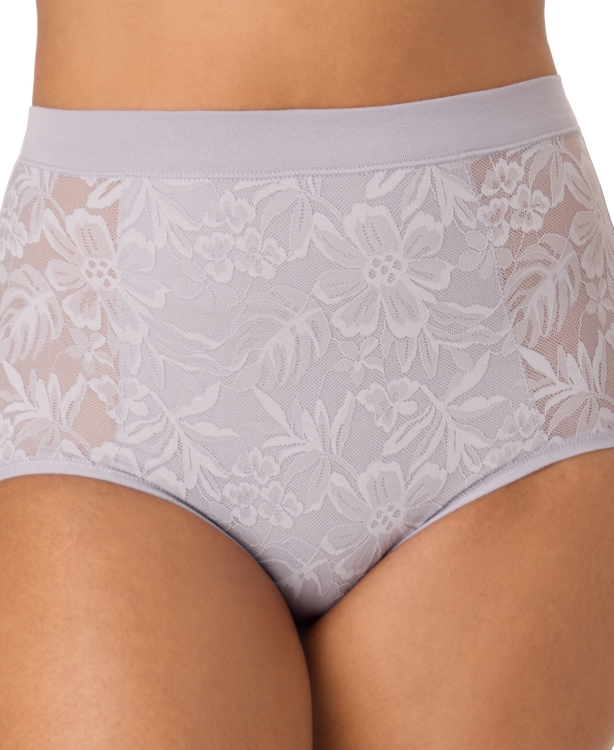 Click here for Bali Womens Breathe Lace High-Rise Brief Underwear... prices