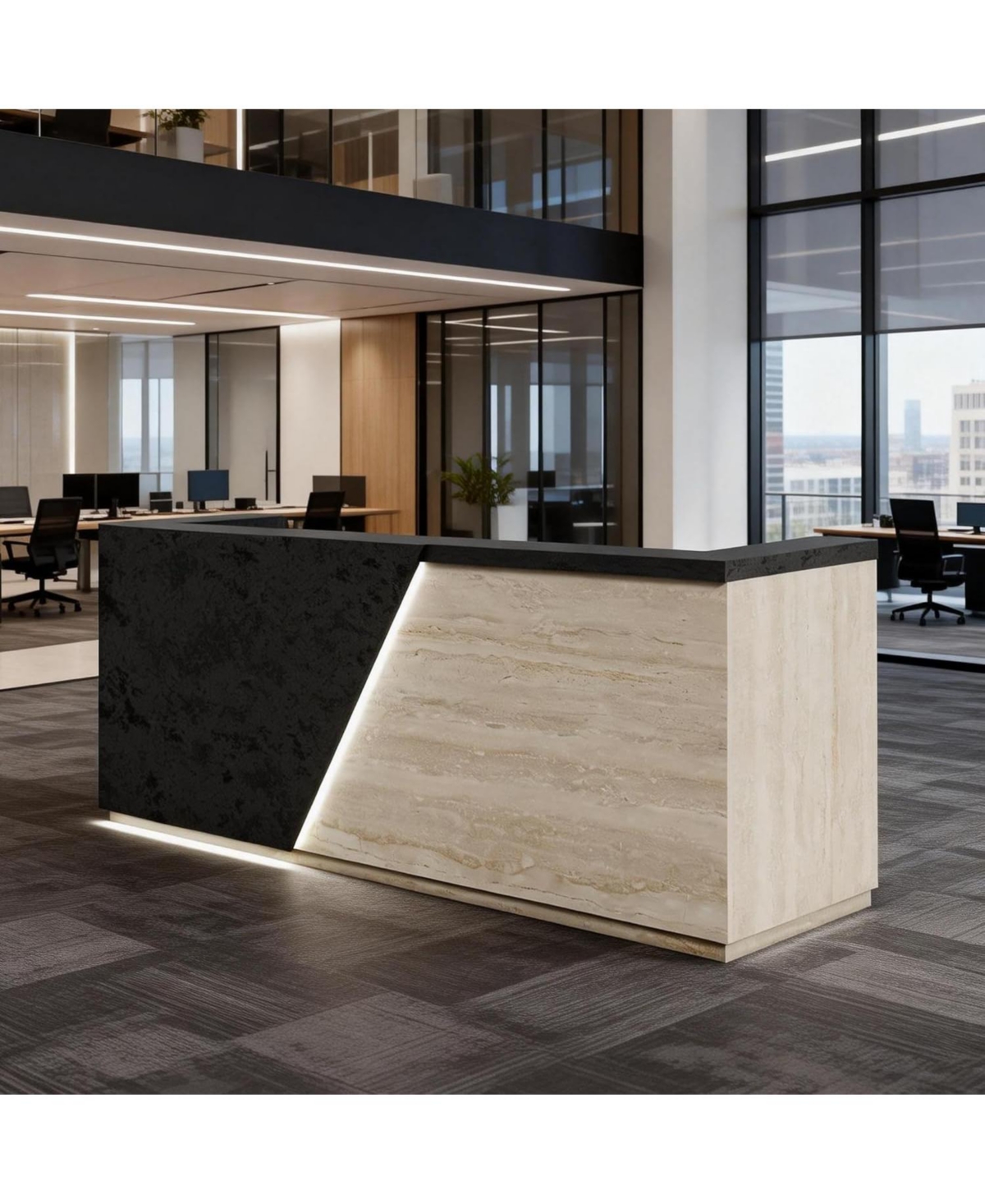 Click here for Logicfox Privacy Counter Design Modern Reception D... prices