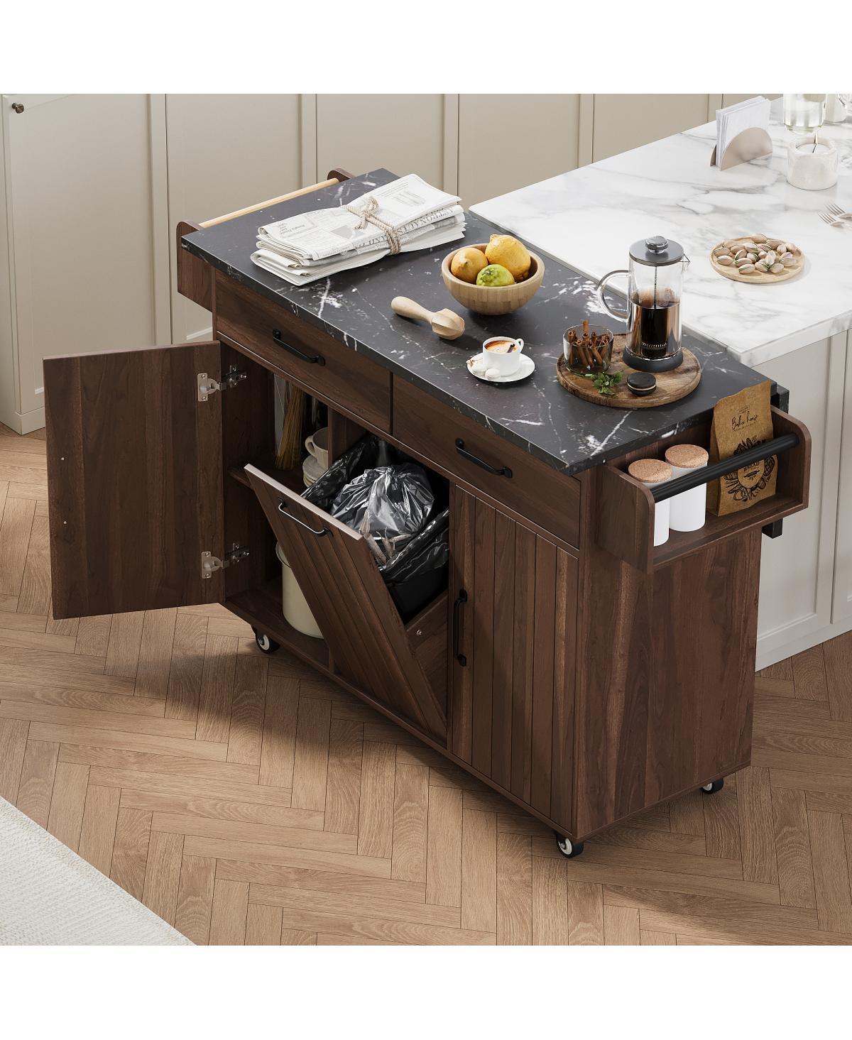 Click here for Streamdale Furniture Kitchen Island with Drop Leaf... prices