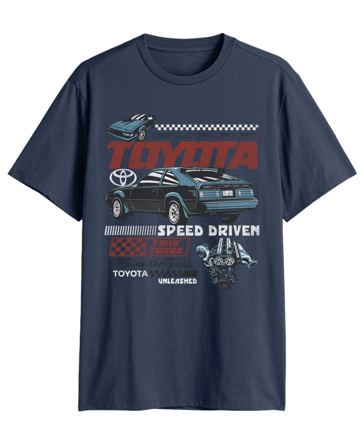 Click here for Fifth Sun MensÂ Toyota Supra T-Shirt - Navy prices