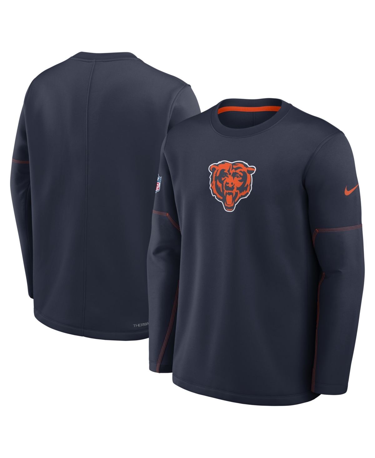Click here for Nike Mens Navy Chicago Bears Sideline Coaches Midw... prices