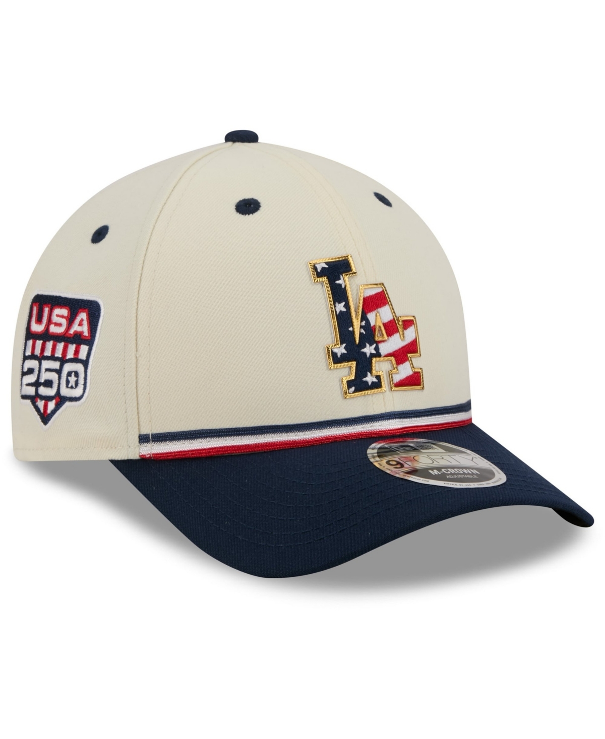 Click here for New Era Big Boys and Girls Cream/Navy Los Angeles... prices
