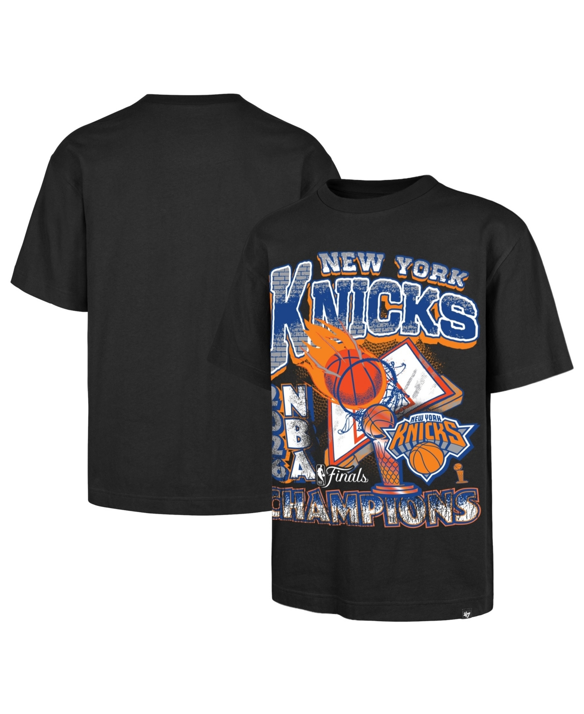 Click here for 47 Brand Mens Black New York Knicks 2026 Nba Final... prices