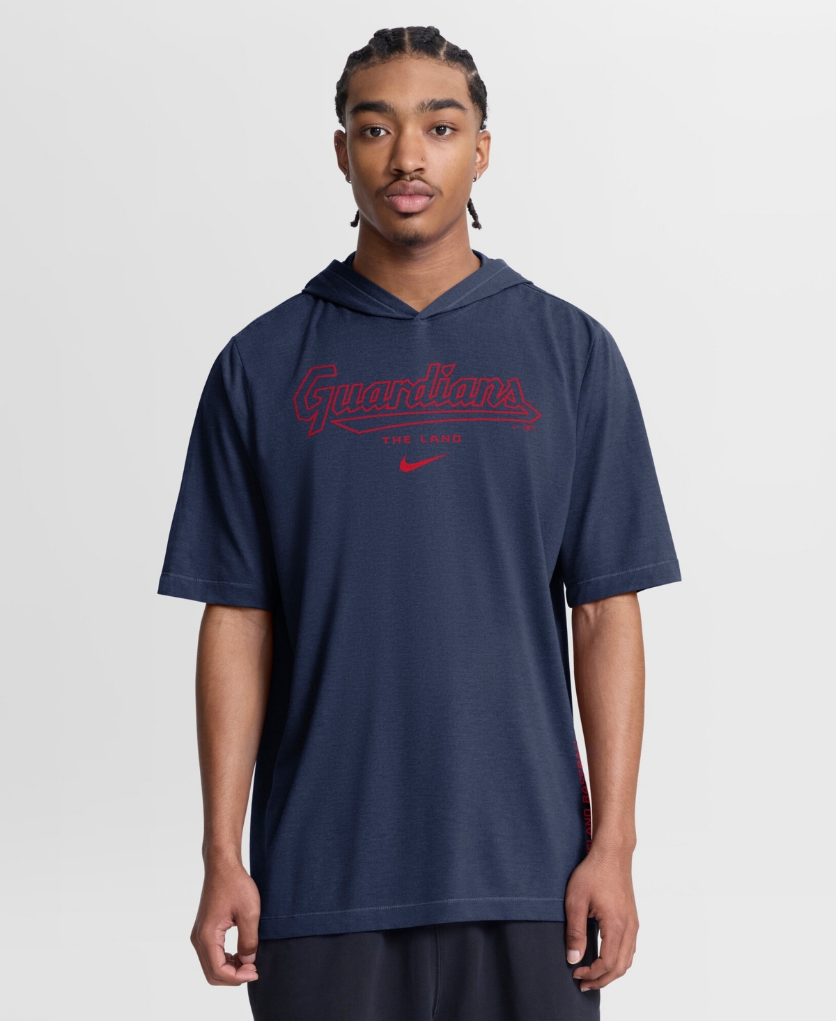 Click here for Nike Mens Navy Cleveland Guardians Arched Wordmark... prices