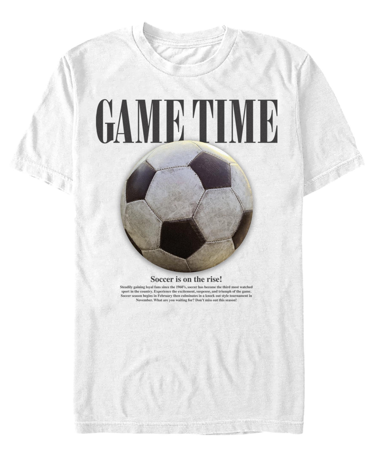 Click here for Fifth Sun Mens Game Time Graphic T-Shirt - White prices