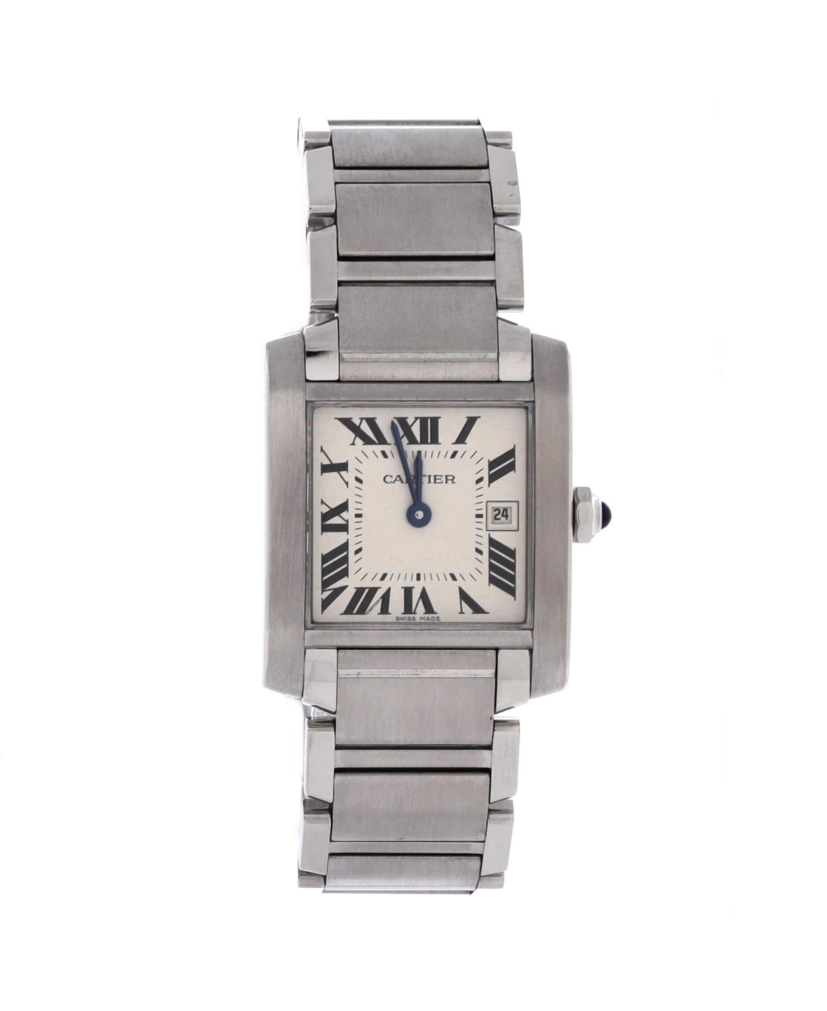 Click here for Pre-Owned Cartier Tank Francaise Quartz Watch in S... prices