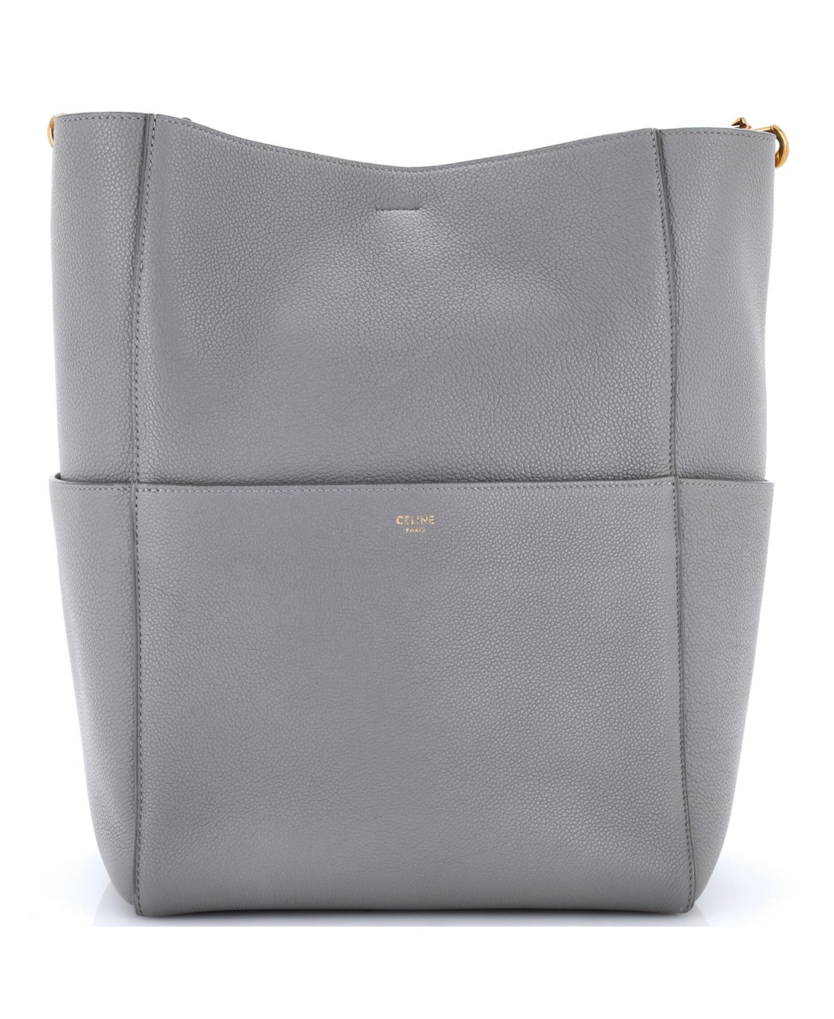Click here for Pre-Owned Celine Large Sangle Seau Bag Calfskin -... prices