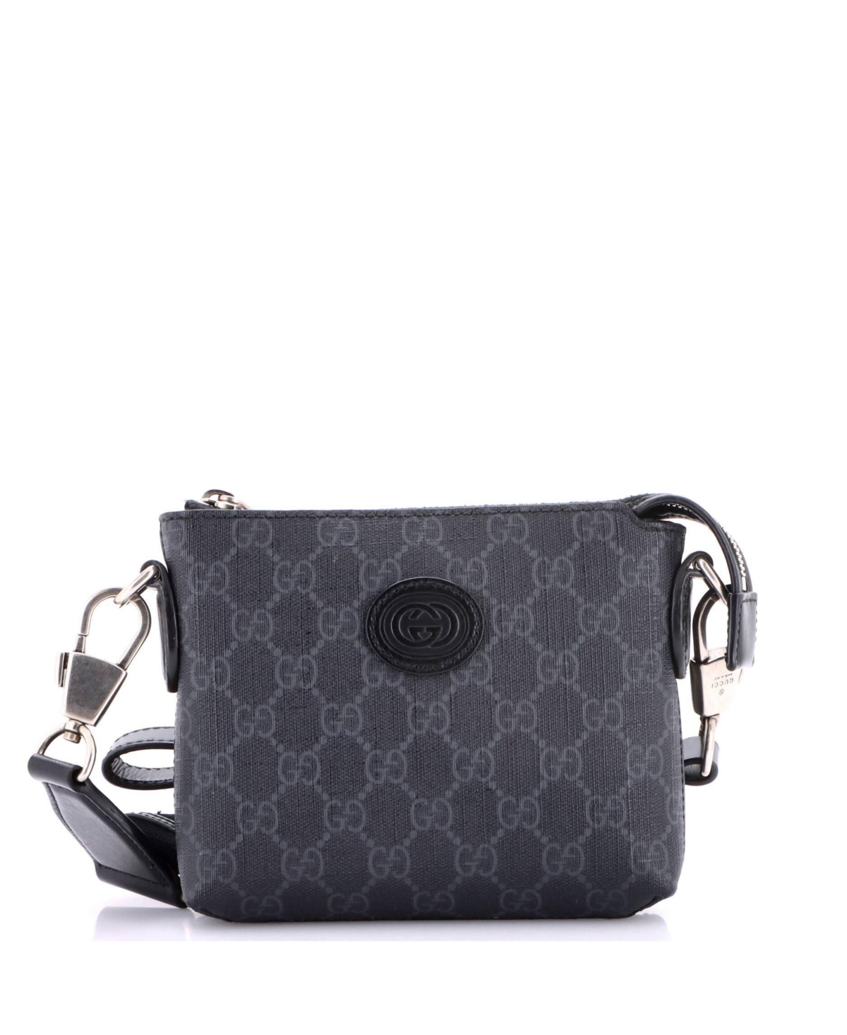 Click here for Pre-Owned Gucci Mini Interlocking G Patch Wristlet... prices