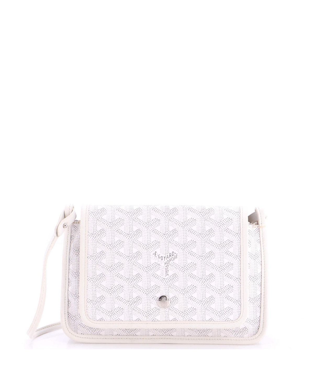 Click here for Pre-Owned Goyard Plumet Clutch Wallet Coated Canva... prices