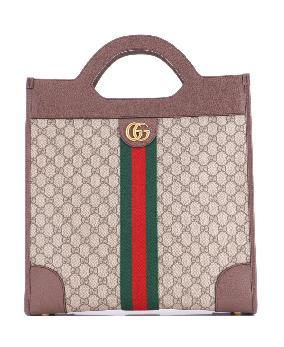 Click here for Pre-Owned Gucci Large Ophidia Cut Out Handle Bag G... prices