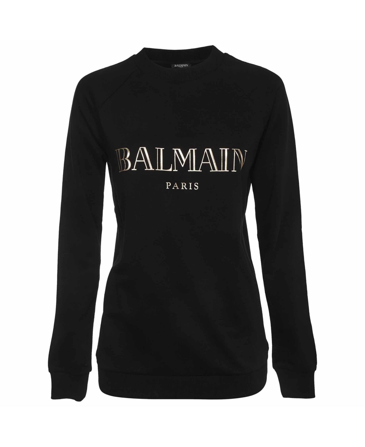 Click here for Pre-Owned Balmain Womens Logo Print Cotton Sweatsh... prices