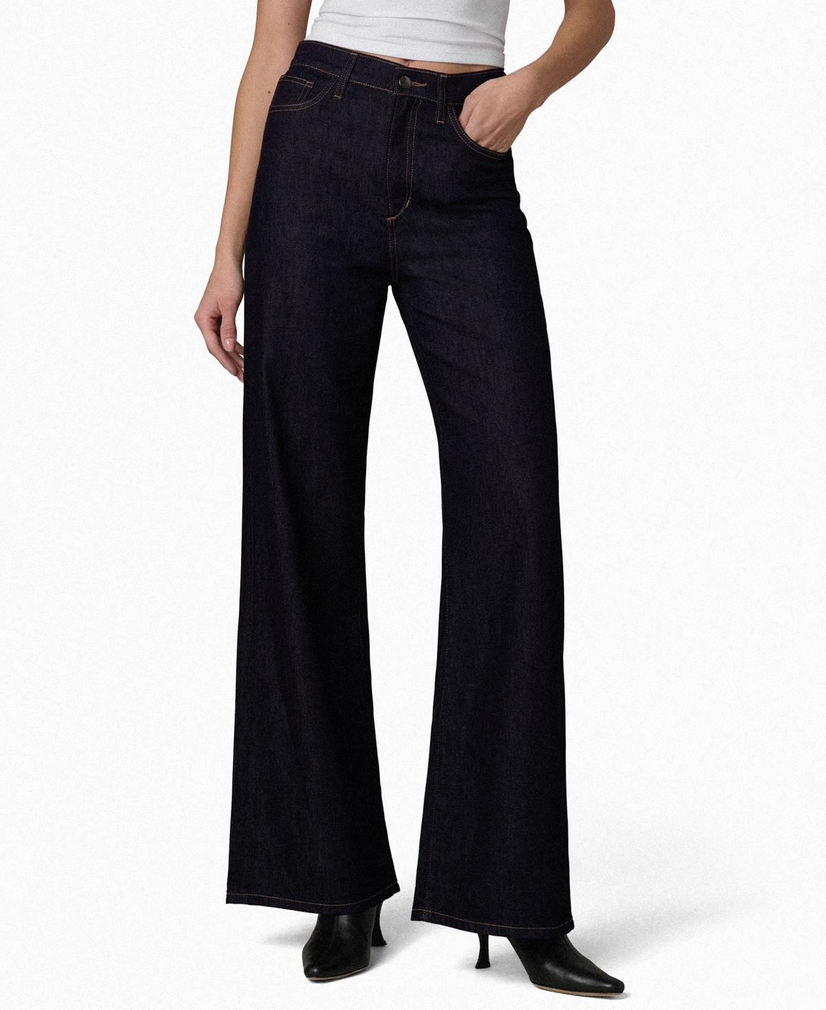 Click here for Joes Jeans Womens The Mia High-Rise Wide Leg Jeans... prices