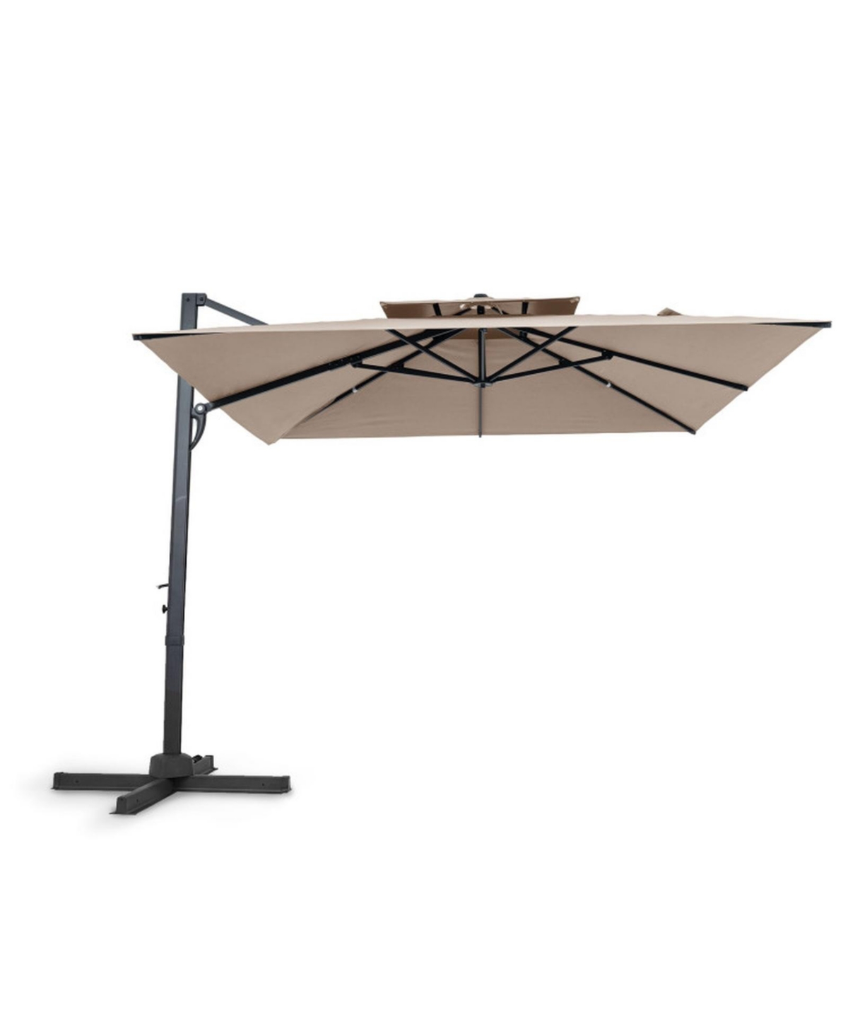 Click here for Sugift Cantilever Patio Umbrella with 360-Degree R... prices