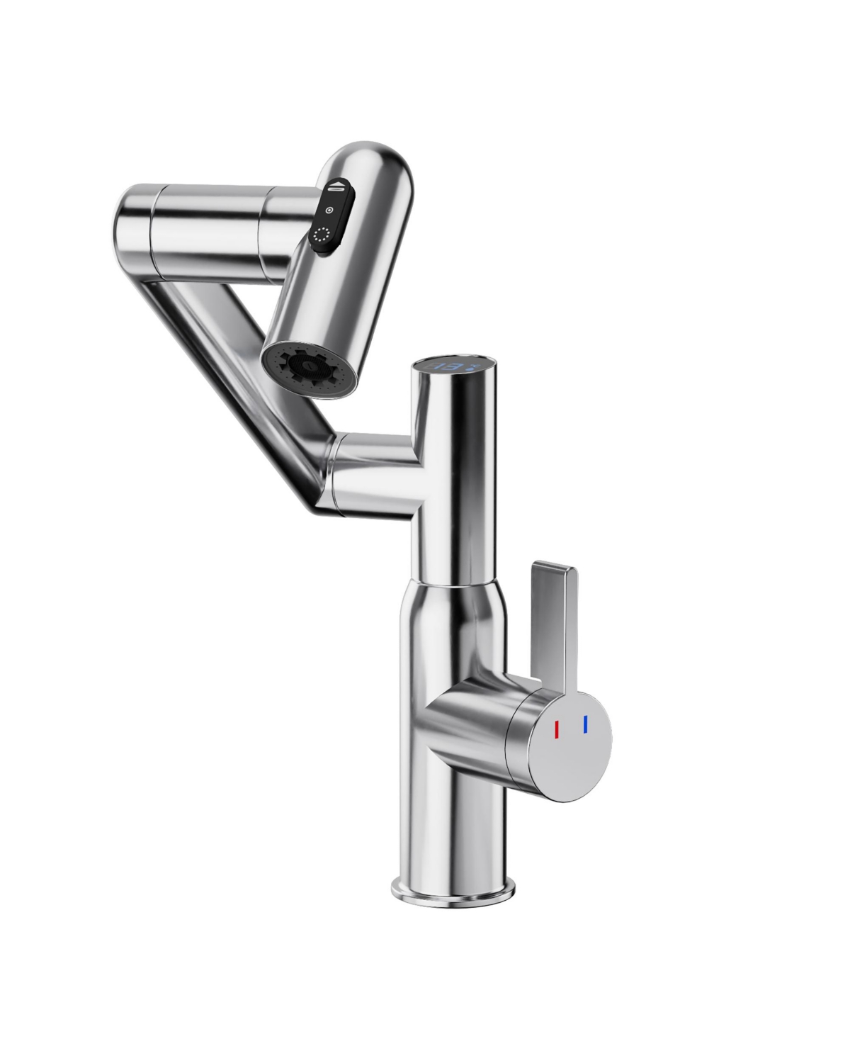 Click here for Busdays Chrome Bathroom Sink Faucet with Spray Fun... prices