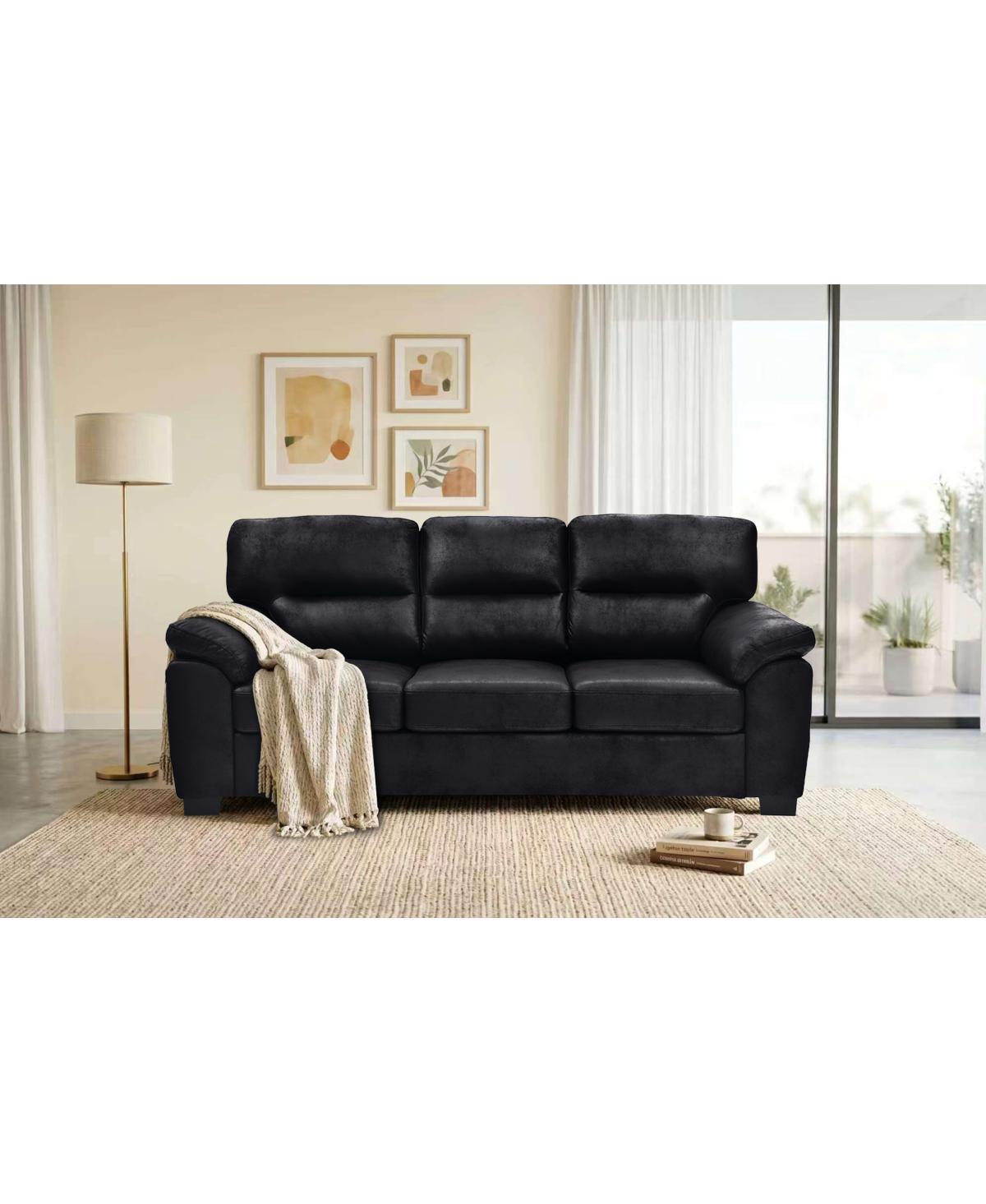 Click here for Streamdale Furniture 81 Modern Foil Fabric 3-Seate... prices
