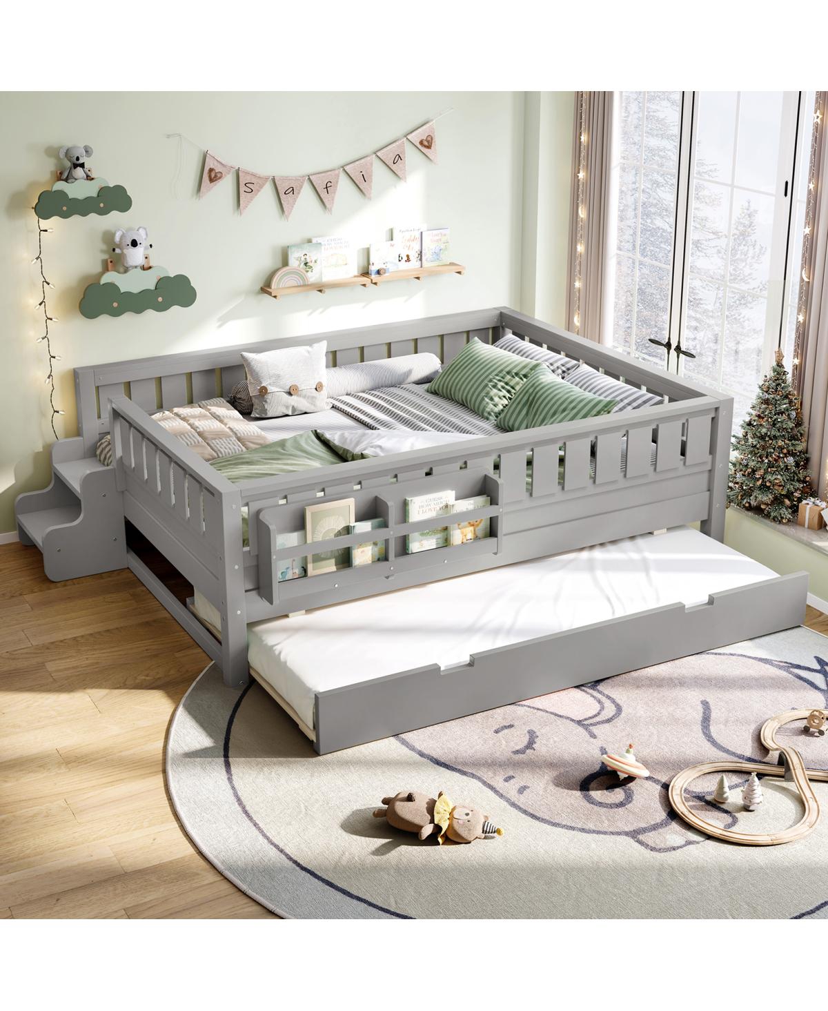 Click here for Streamdale Furniture Loft Bed with Bookshelves  St... prices