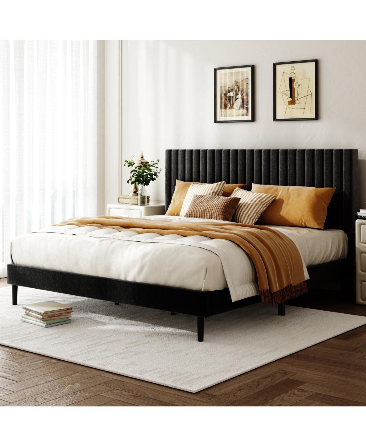 Click here for Streamdale Furniture King Size Velvet Upholstered... prices