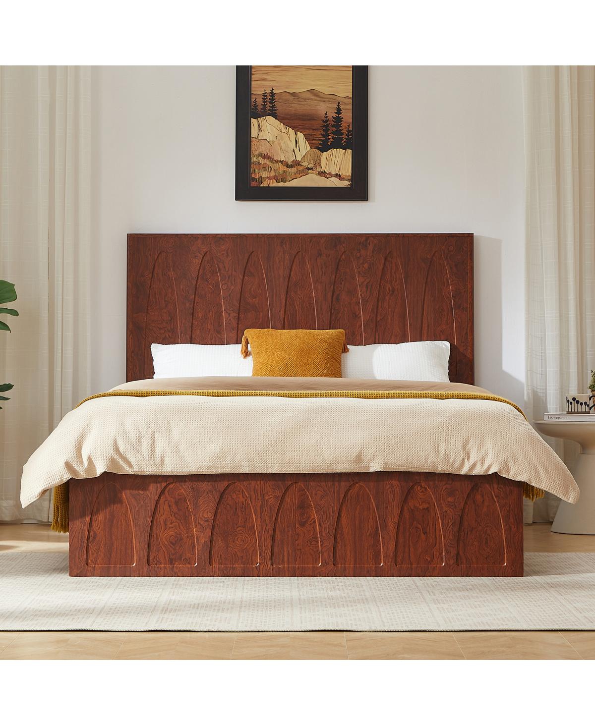 Click here for Streamdale Furniture Queen Solid Wood Platform Bed... prices