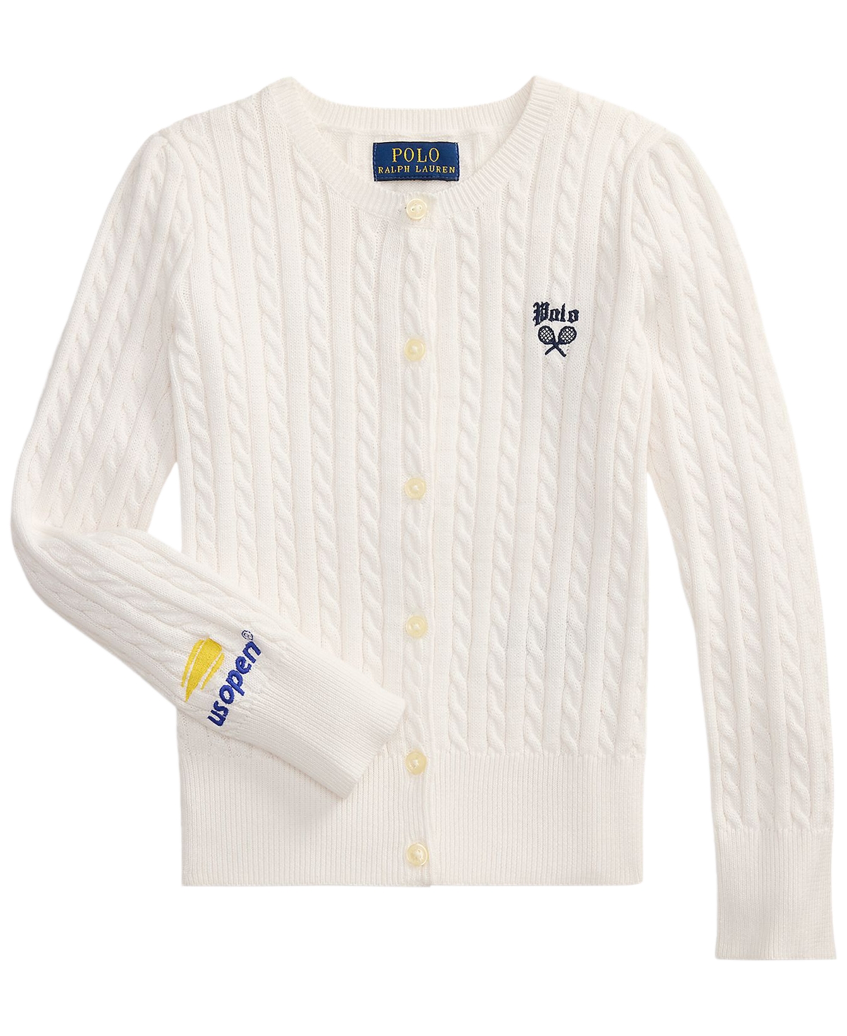 Click here for Polo Ralph Lauren Girls 2T-6X Us Open Long-Sleeve... prices