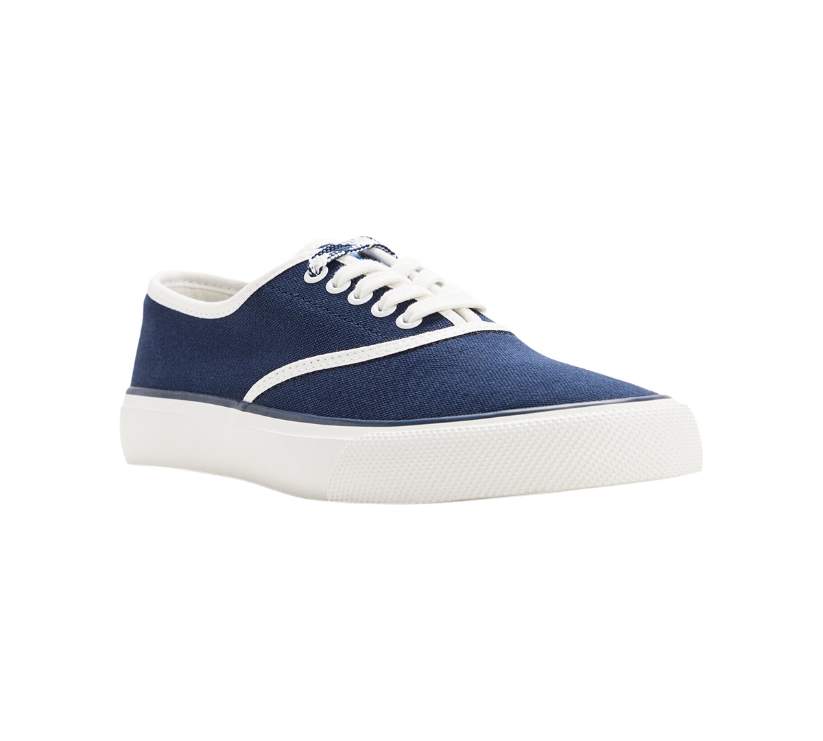 Click here for Sperry Womens Classic Lace-Up Sneakers - Canvas Na... prices