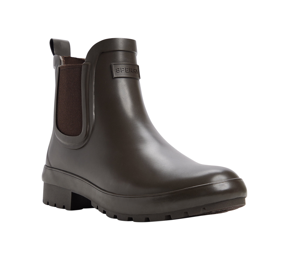 Click here for Sperry Womens Drizzle Rain Wear Round Toe Chelsea... prices