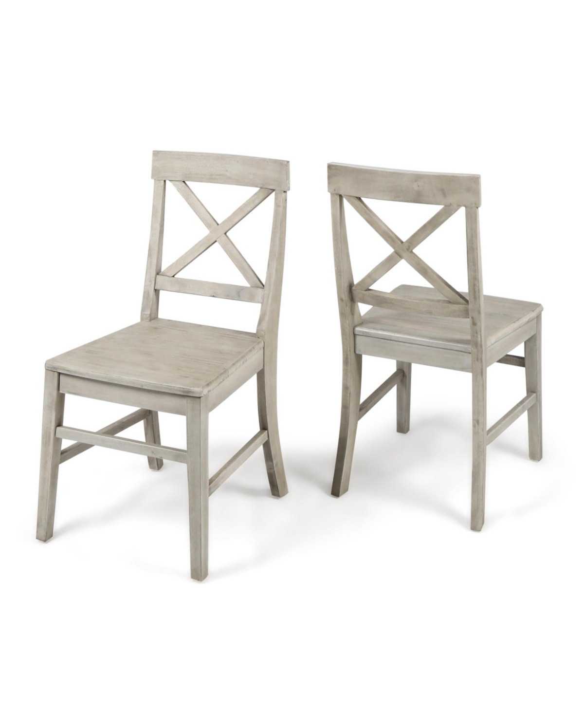 Click here for Boyel Living 2-Piece Farmhouse Solid Acacia Wood X... prices