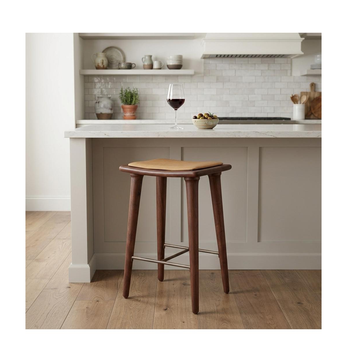 Click here for HomeRoots 24 Solid Wood Backless Counter Height Ba... prices