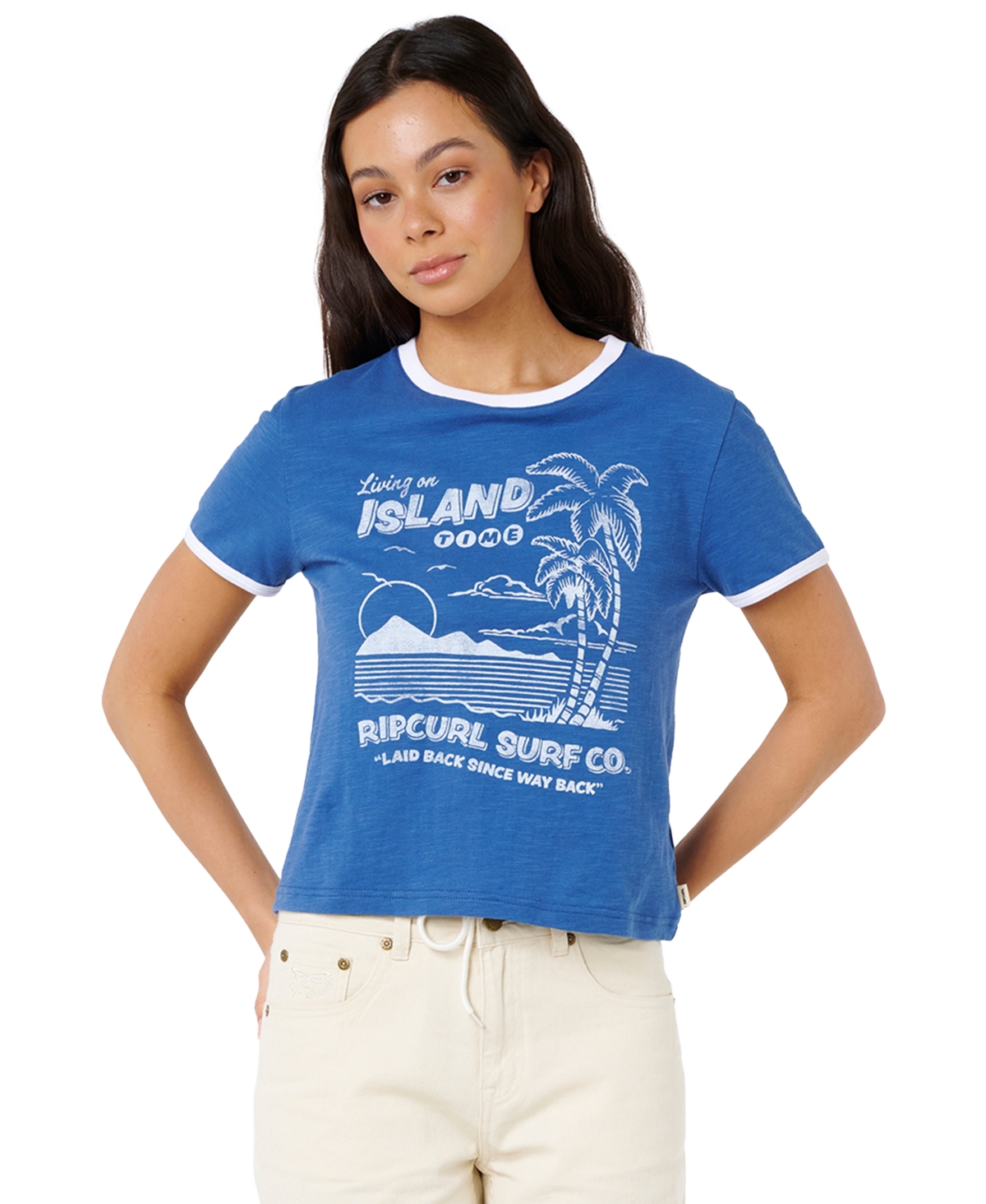 Click here for Rip Curl Womens Island Time Slub Crewneck T-Shirt... prices