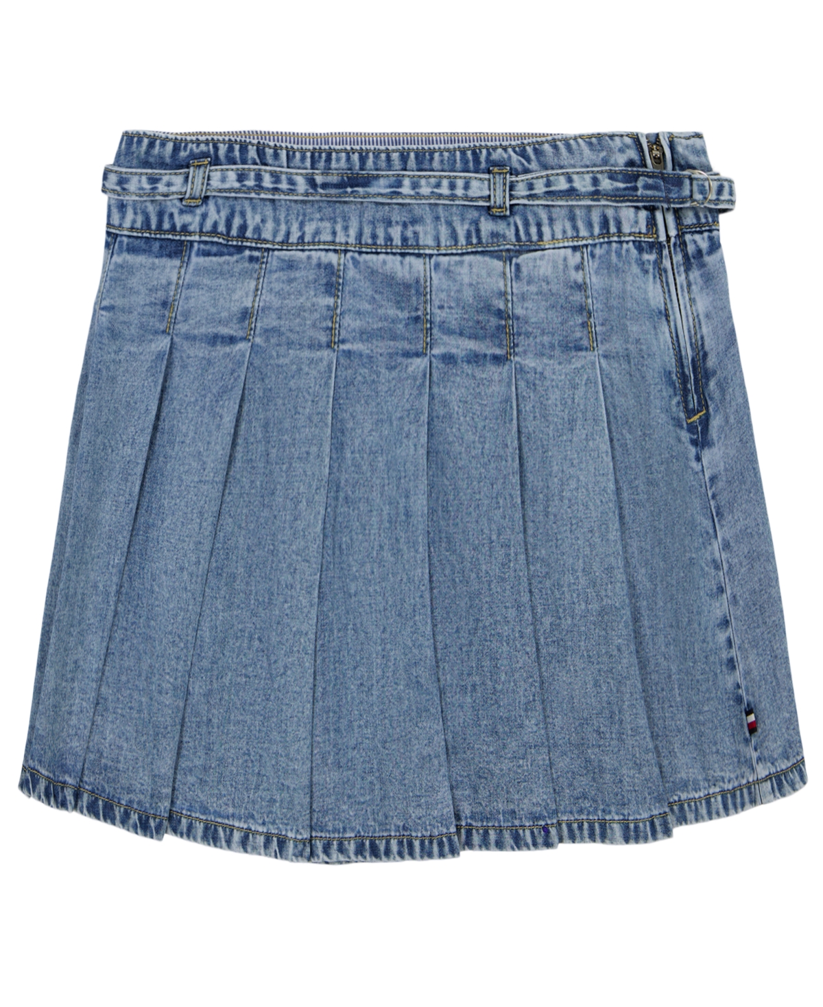 Click here for Tommy Hilfiger Girls 7-16 Denim Pleated Skirt - Le... prices