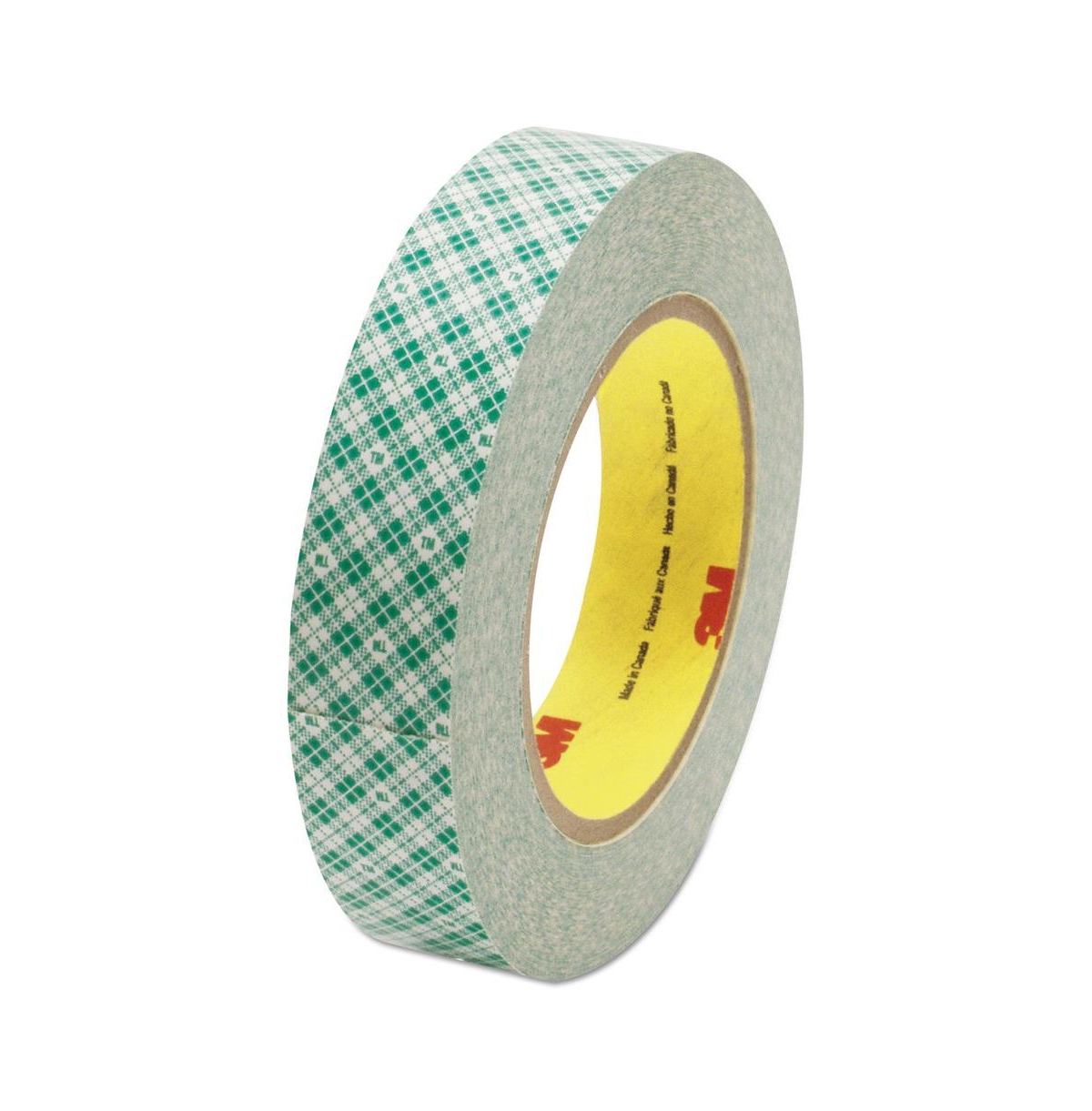 3M 410M 1 Inch 36 Yards Double Coated 3 Inch Core Tissue Tape 1 Roll - White