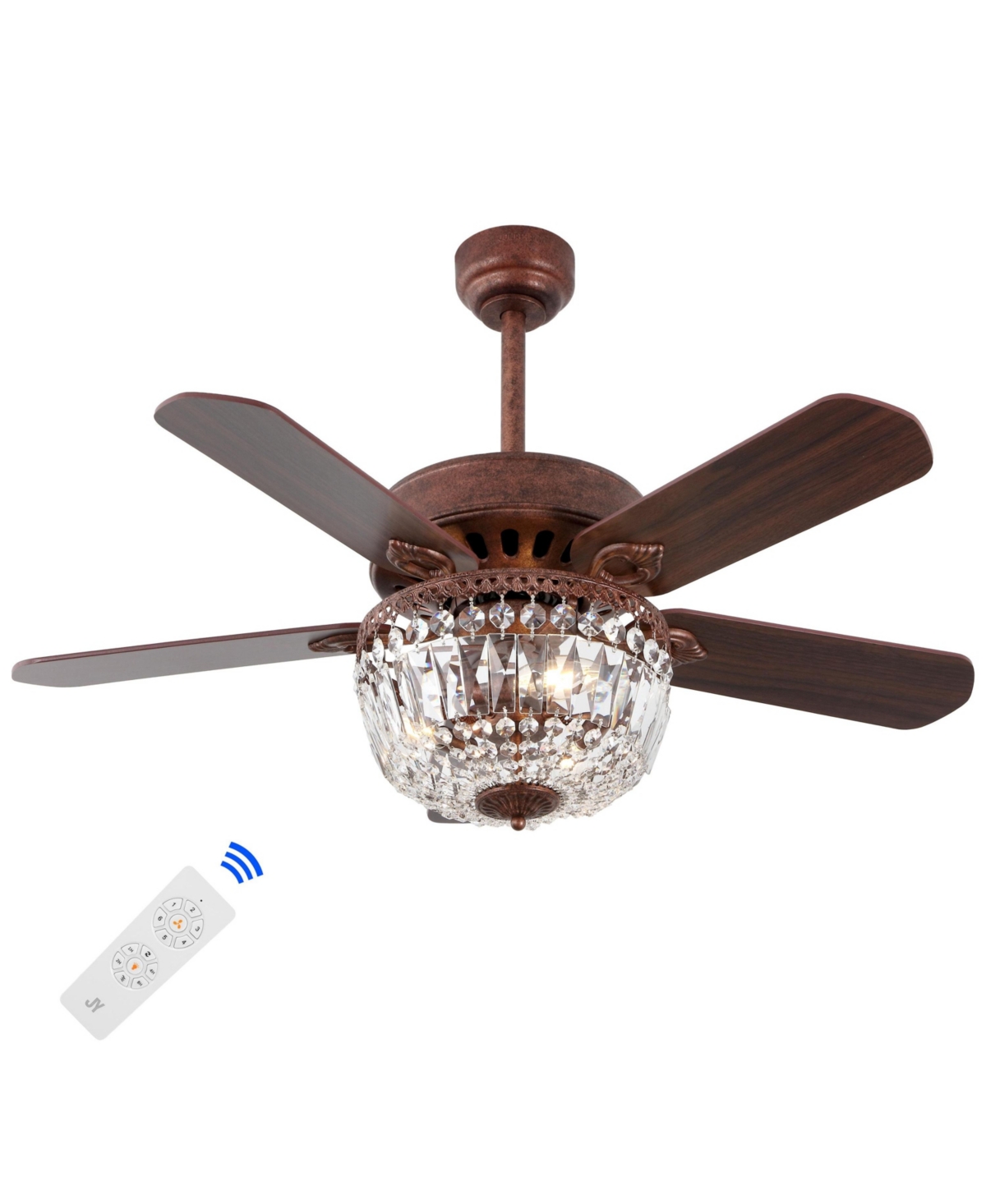 Click here for Jonathan Y Neva 3-Light Rustic Industrial 6-Speed... prices