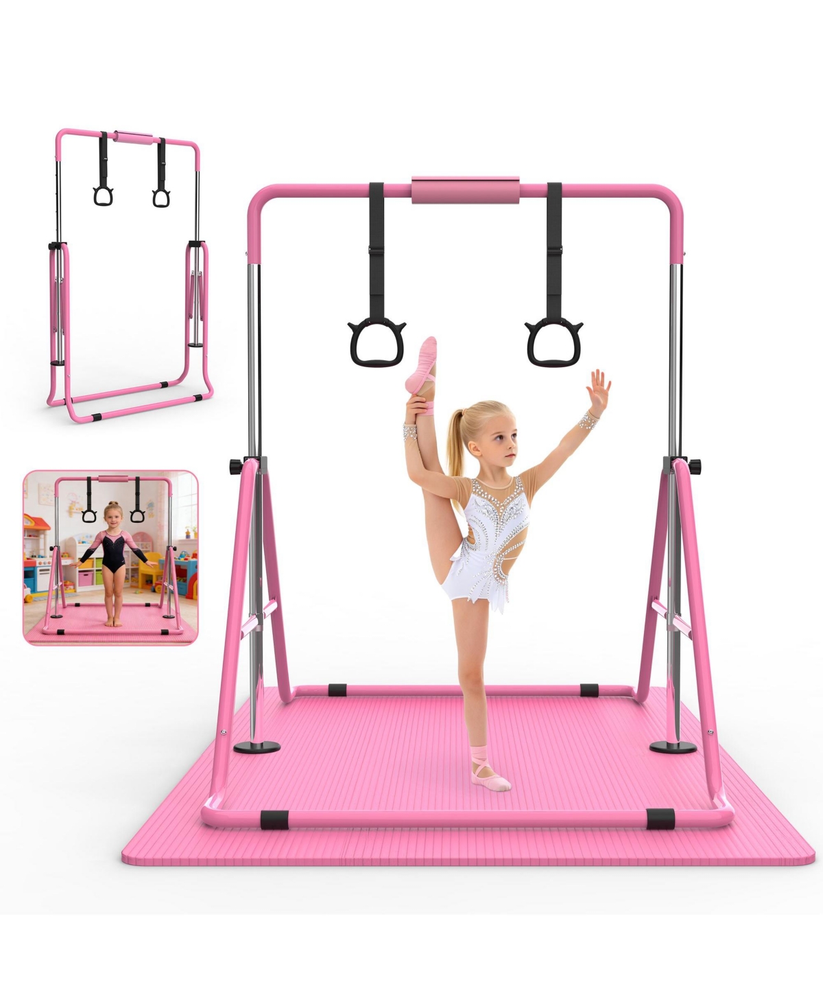 Click here for Zeny Gymnastics Bar for Kids  Gymnastics Horizonta... prices
