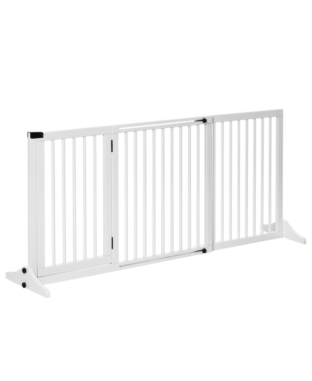 Click here for Ruie Adjustable Freestanding Wooden Pet Gate with... prices