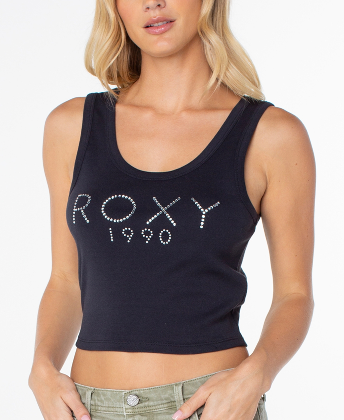 Click here for Roxy Womens Shine Bright Scoop Neck Retro-Inspired... prices