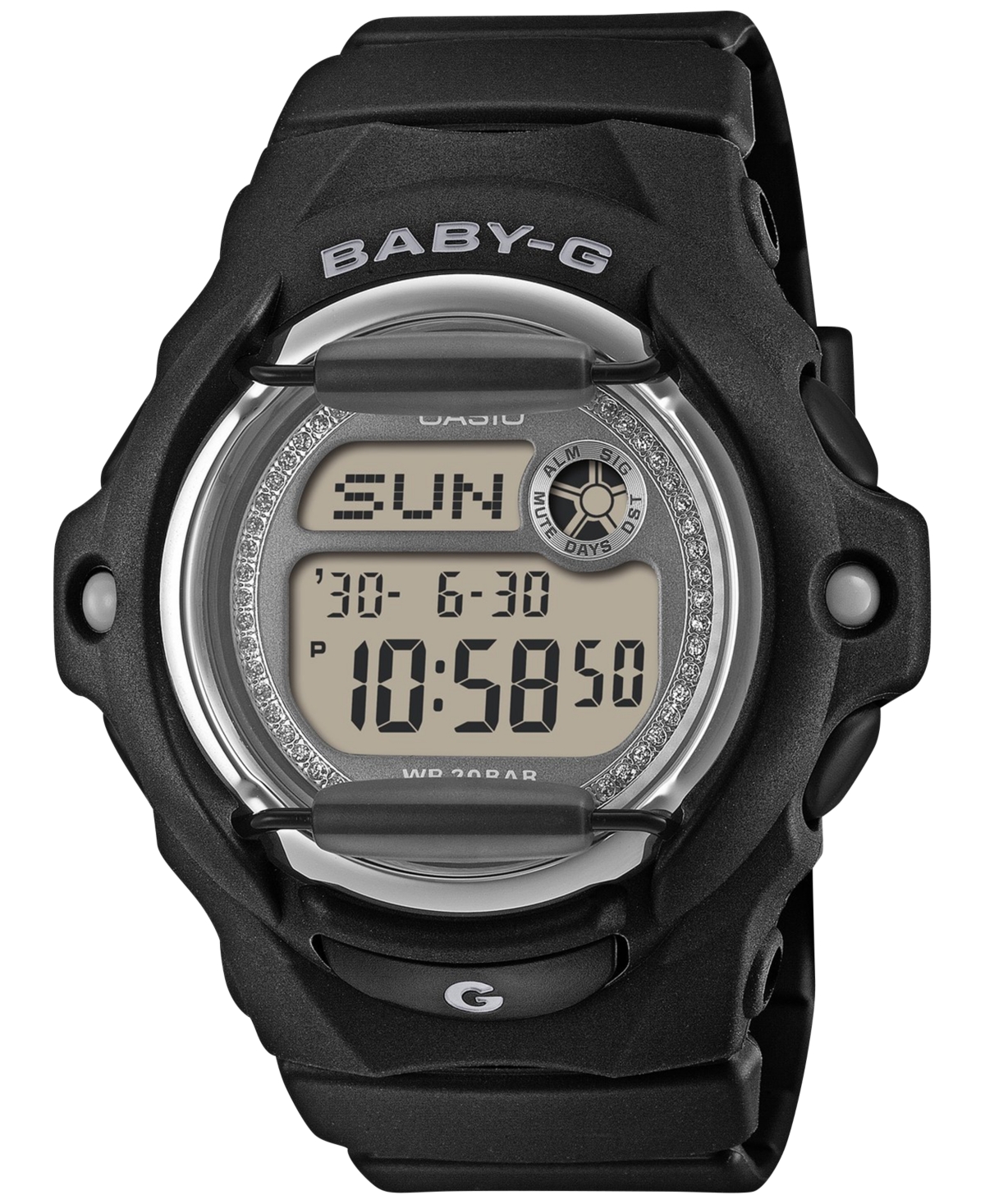Click here for G-Shock Womens Baby-g Japanese Quartz Black Resin... prices