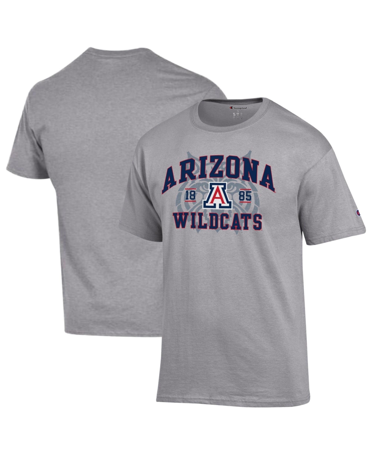 Click here for Champion Mens Heather Gray Arizona Wildcats Varsit... prices