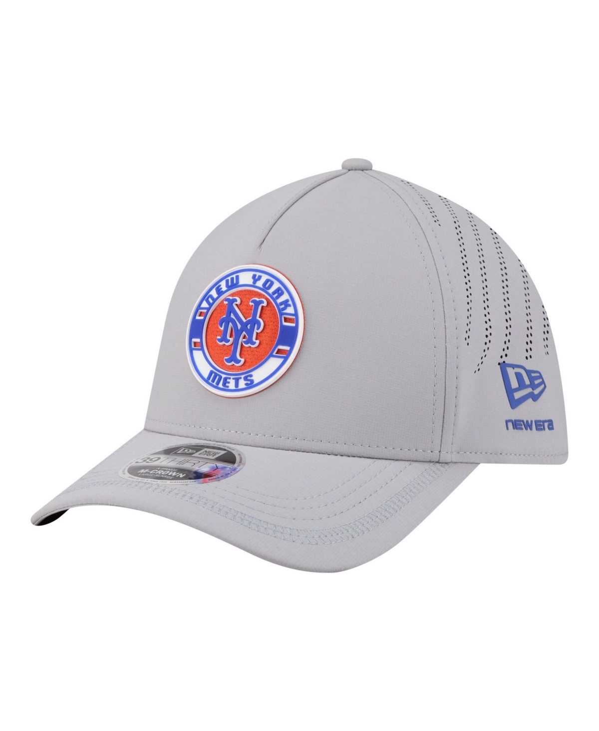Click here for New Era Mens Gray New York Mets Patch 39THIRTY A-F... prices